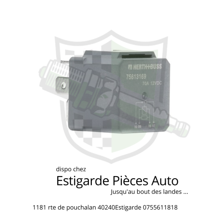 Relais 12V 70A